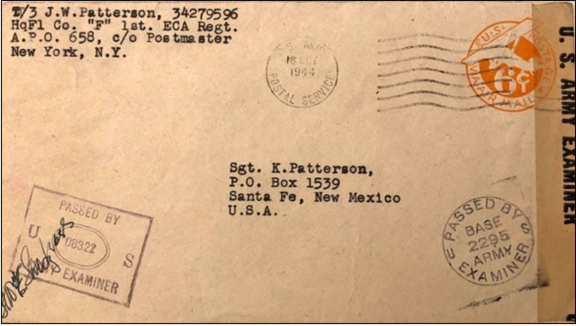 The Amazing Story of a World War II Letter – Los Alamos Historical Society